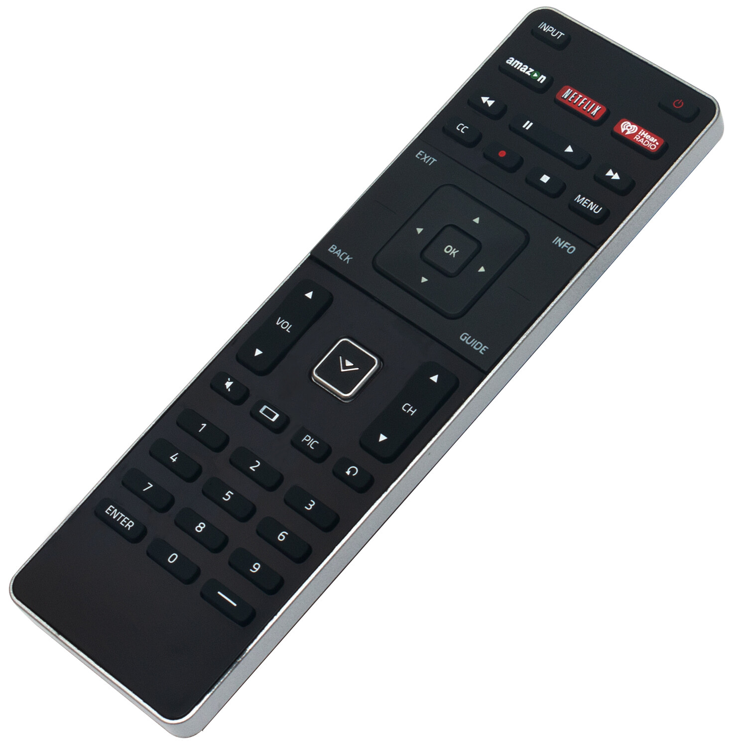 XRT500 Qwerty Remote for Vizio M652I-B2 M552I-B2 M702I-B3 M502I-B1 w ...