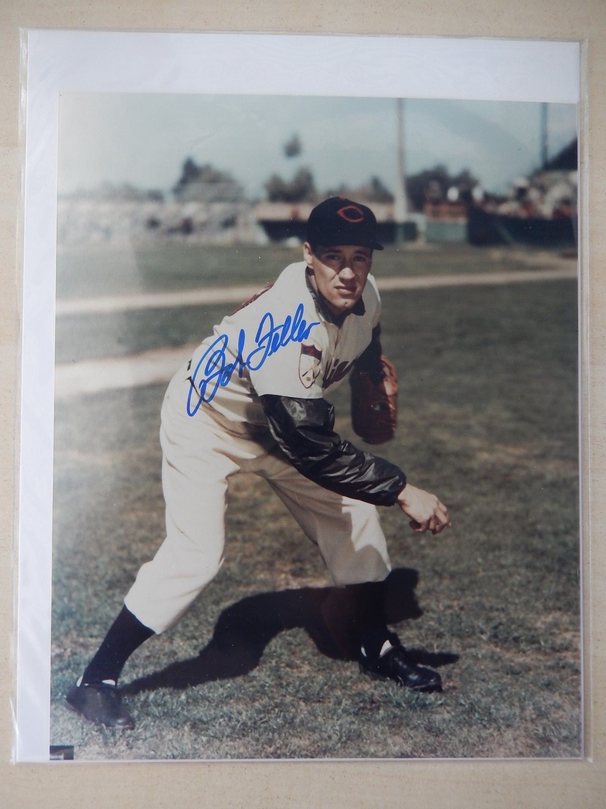 Bob Feller Autographed Memorabilia | Signed Photo, Jersey, Collectibles ...