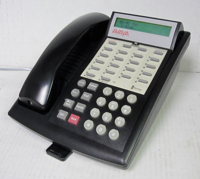 Avaya Partner-18D Desk Phone (black) w/ New Phone & Line Cord ...