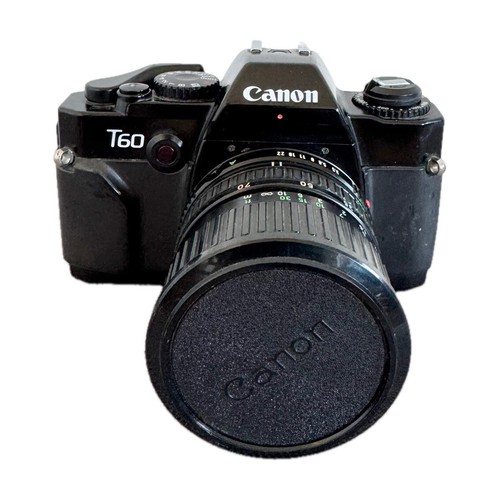 Canon T60 SLR 35mm Camera (For Parts) With Lens FD 35-70mm | eBay