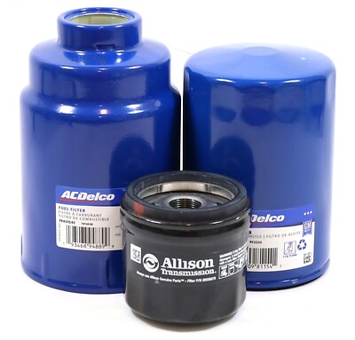 2001-2016 Duramax LB7/LLY/LBZ/LMM/LML OEM ACDelco Fuel Oil Trans Filter ...