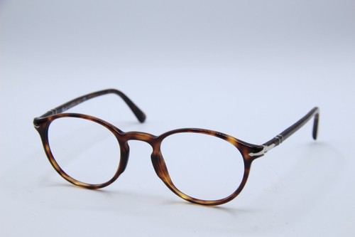 NEW PERSOL P 3174-V 24 HAVANA SILVER AUTHENTIC FRAMES EYEGLASSES 52-22 ...