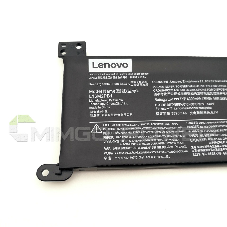 Genuine L16L2PB3 L16L2PB1 L16C2PB2 L17L2PF1 Battery for Lenovo IdeaPad ...