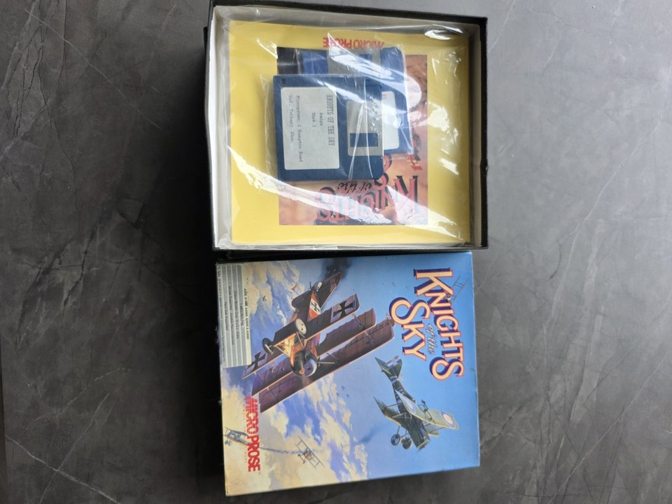 Microprose Knights of the Sky for Commodore Amiga | eBay UK