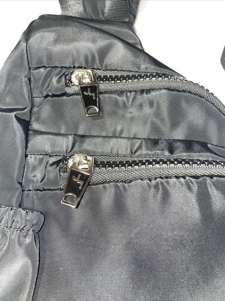 Joy Lab Sling Shoulder Pack Bag Black Excellent Condition | eBay