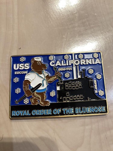 US Navy Virginia-class nuclear submarine California Challenge Coin | eBay