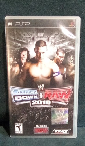 WWE SmackDown vs. Raw 2010 Playstation Portable PSP Great Condition! | eBay