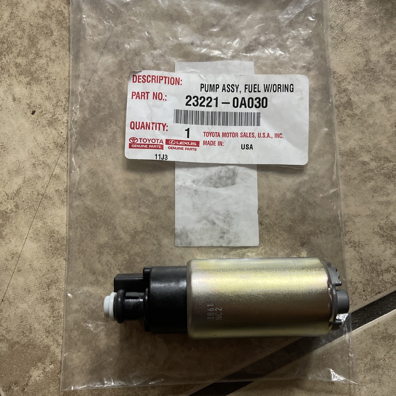 Genuine OEM Electric Fuel Pump for Toyota 232210A030 for sale online | eBay