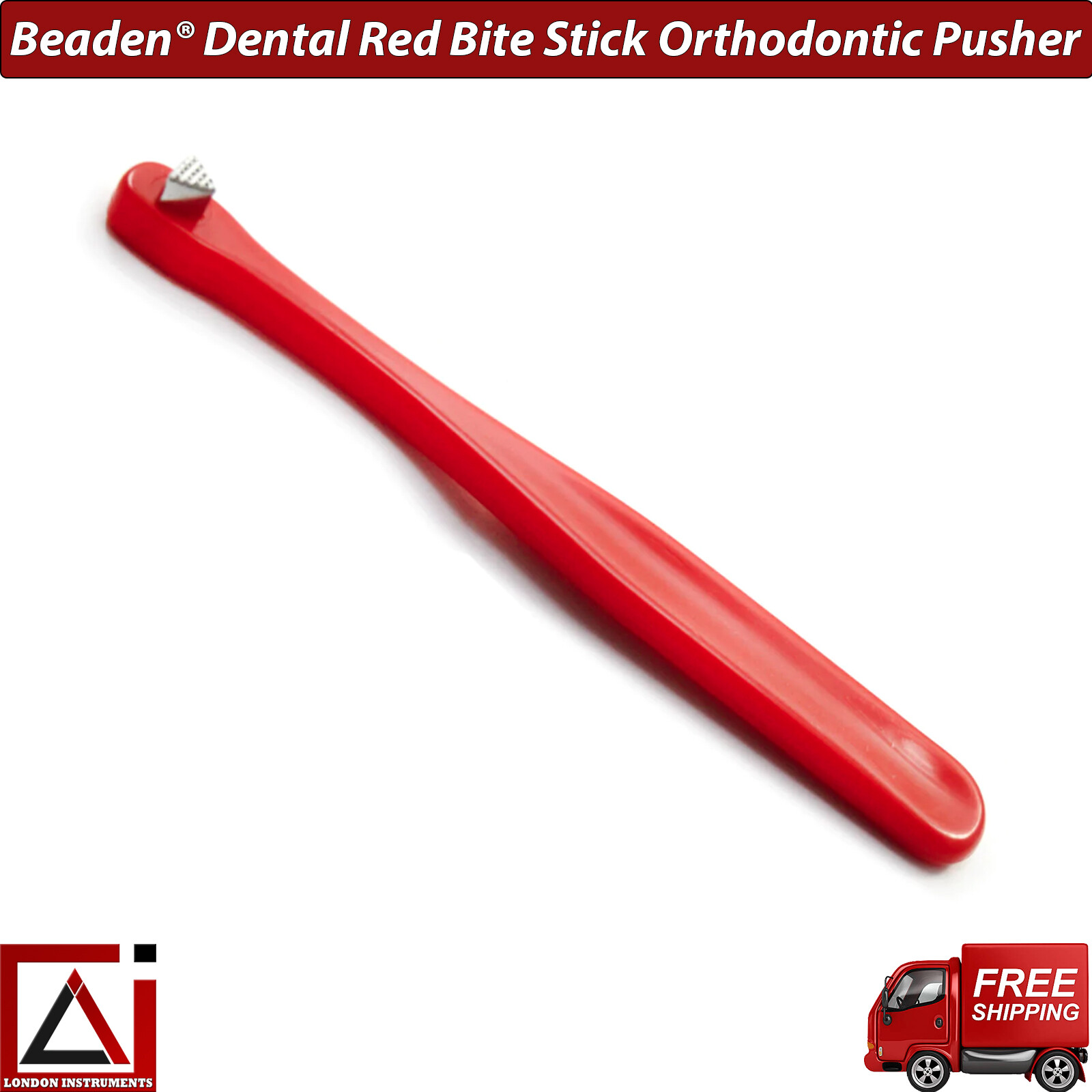 Red Bite Stick Molar Band Seating Dental Orthodontic Pusher Teeth ...
