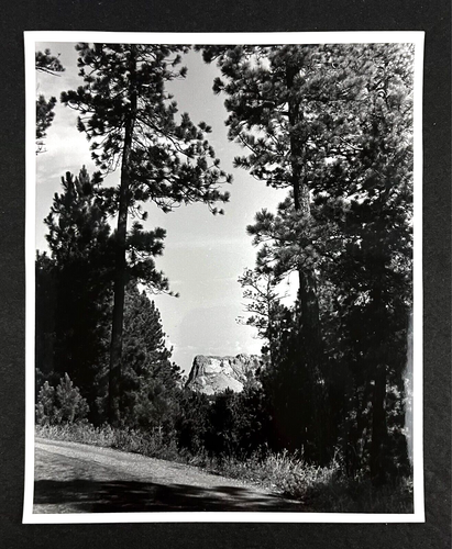 1966 Mount Rushmore National Park Keystone South Dakota Forest SD ...