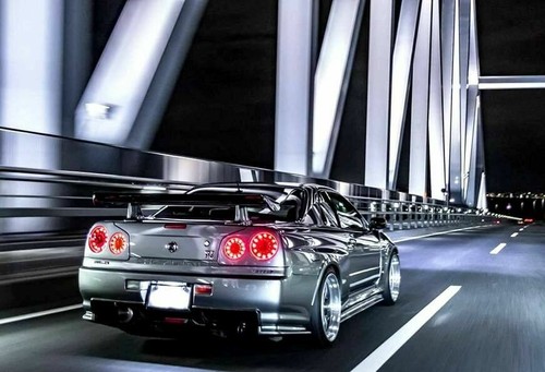 NEW JDM LED Taillights V2 R35 Style for Nissan Skyline R34 GTR GTT Made ...