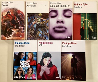 9 romans Philippe DJIAN livre Folio poche | eBay