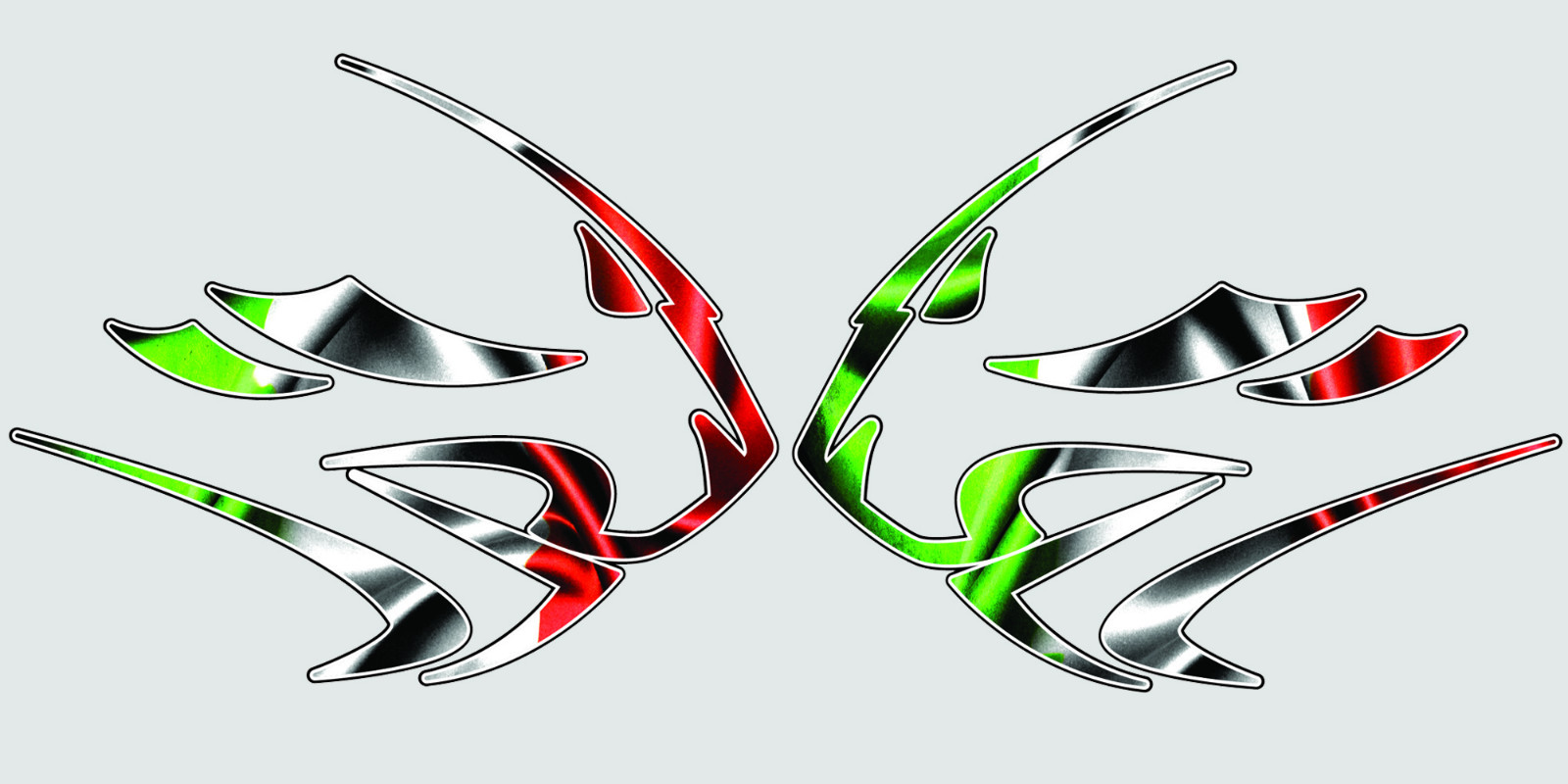 Aprilia lions head Motorcycle graphics stickers decals x 2PCS LARGE ...