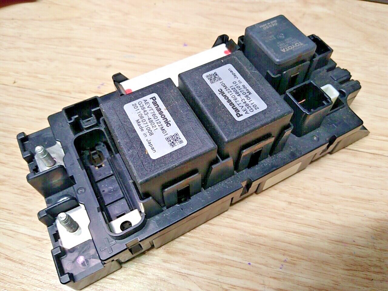 2010-2016 Toyota prius Battery Relay Junction Box G92Z1-47020 7140-5539 ...