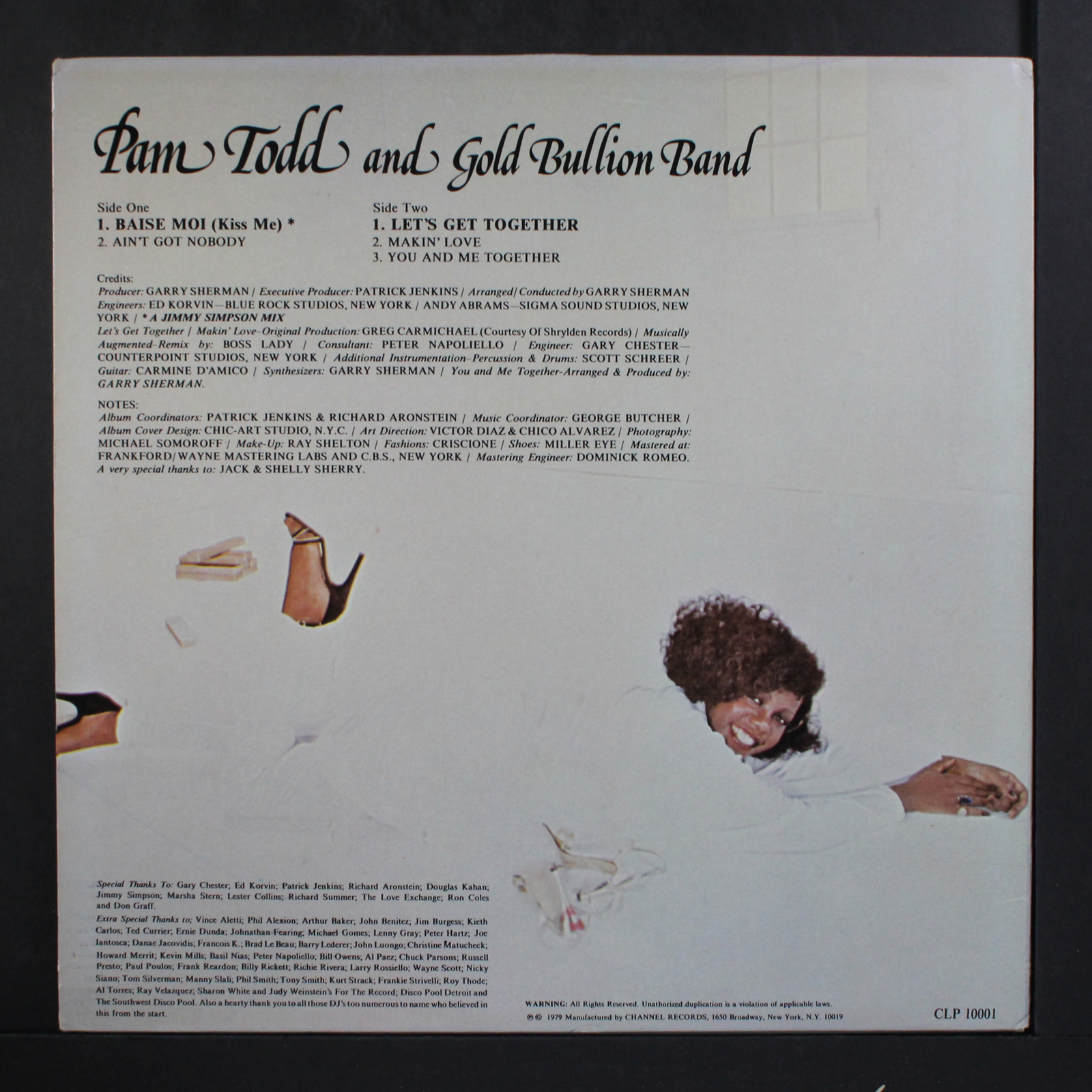 PAM TODD: together CHANNEL 12" LP 33 RPM | eBay Australia