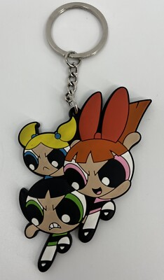 PowerPuff Girls Silicone Keychain Hot Topic Cartoon Network | eBay