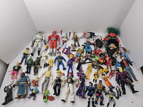 Vintage 1970s - 2000s Action Figure Lot Random Figures 50 Total | eBay