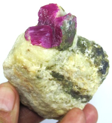 Stunning Ruby Crystal Cluster From Bata-Kunde mine of Kashmir Pakistan ...