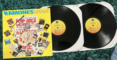 The Ramones - Ramones Mania Double Black Vinyl LP Record | eBay