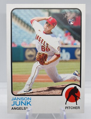 2022 Topps Heritage JANSON JUNK #720 Short Print! Rookie!! MINT! | eBay