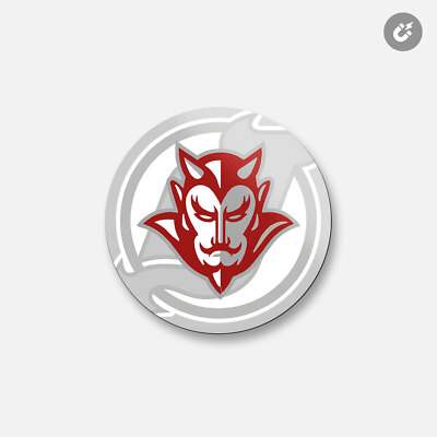 New Jersey Devils NHL | 4'' X 4'' Round Decorative Magnet | eBay