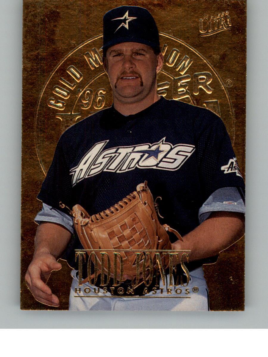 1996 Fleer Ultra Todd Jones 211 Houston Astros Gold Medallion | eBay