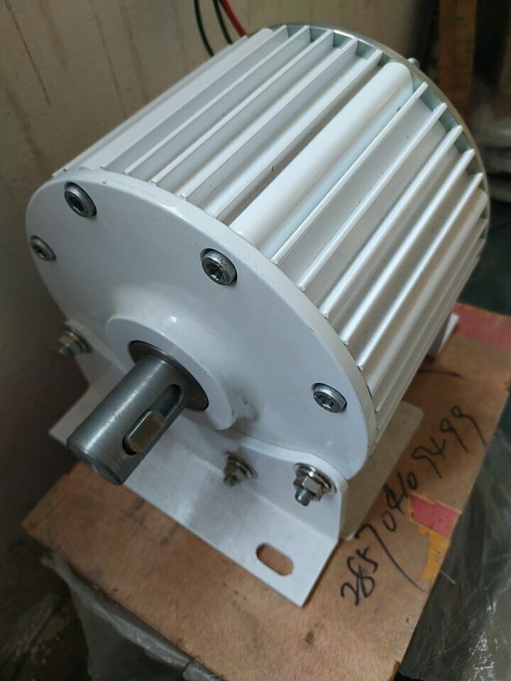 1000W 48V 96V 500RPM Brushless Rare Earth Generator Permanent Magnet ...