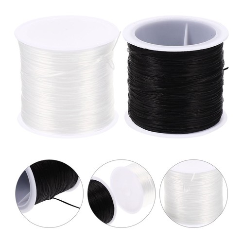 4 Rolls Elastic Beading Thread Stretch Cord for Craft Bracelet Making ...