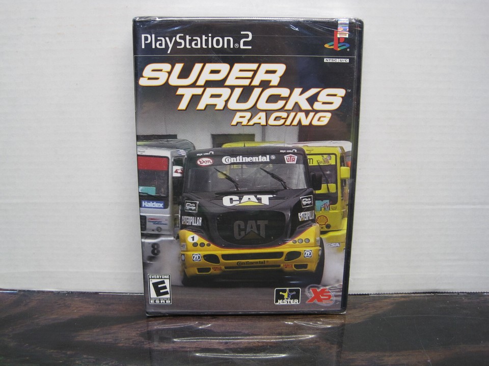 PlayStation 2 Super Trucks Test Driving Skills Sony PS2 Racing Video ...