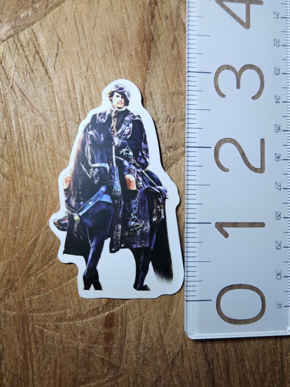 OUTLANDER Sticker Jaime Fraser Sam Heughan Claire Fraser Caitriona ...
