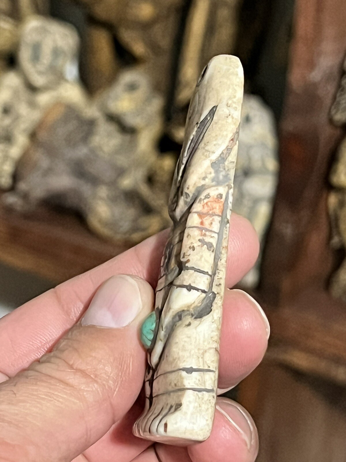 Ojuelos de Jalisco Alien Carved Stone.Authentic Aztlan Artifact | eBay