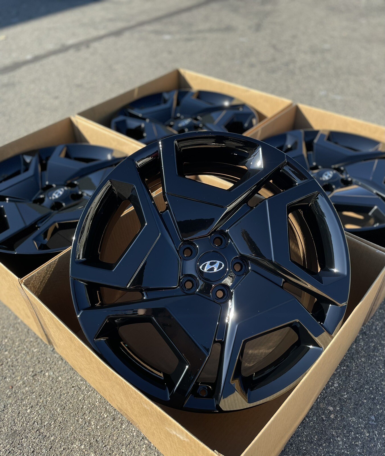 20" HYUNDAI PALISADE LIMITED OEM FACTORY TUCSON Santa Cruz WHEELS RIMS ...