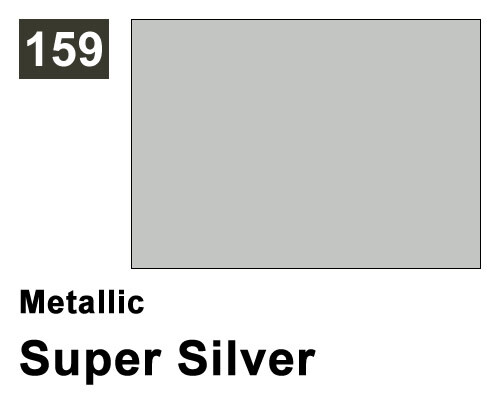 Mr. Hobby G159 Mr. Color Métallique 159 Super Argent (10ml) Modélisme ...