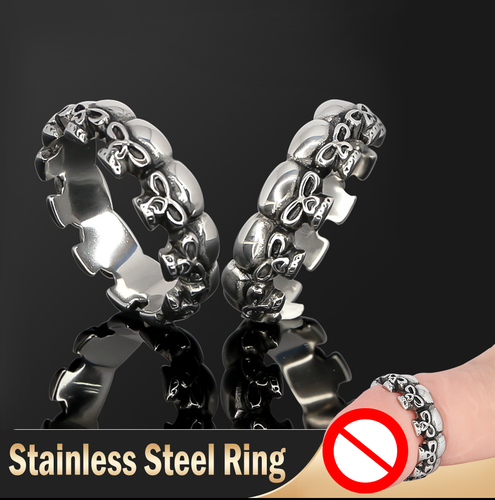 Stainless Steel Penis Ring Cock Rings Delay Ejaculation Erection aid ...