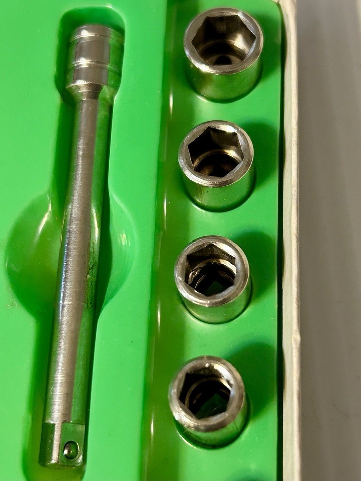 Vintage Oxwall 1/4" Drive Socket Set 12 Piece Tool Set Complete in Original Case | eBay