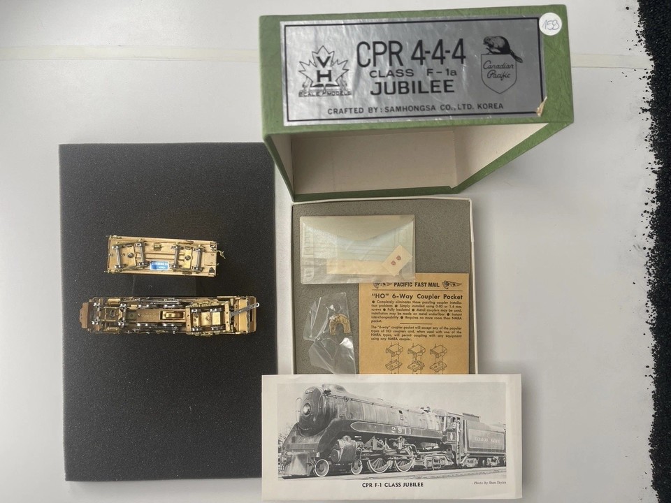 H0 Messing Brass 4-4-4 CPR Mit Fh Motoren Jubilee, Licht, Video | eBay