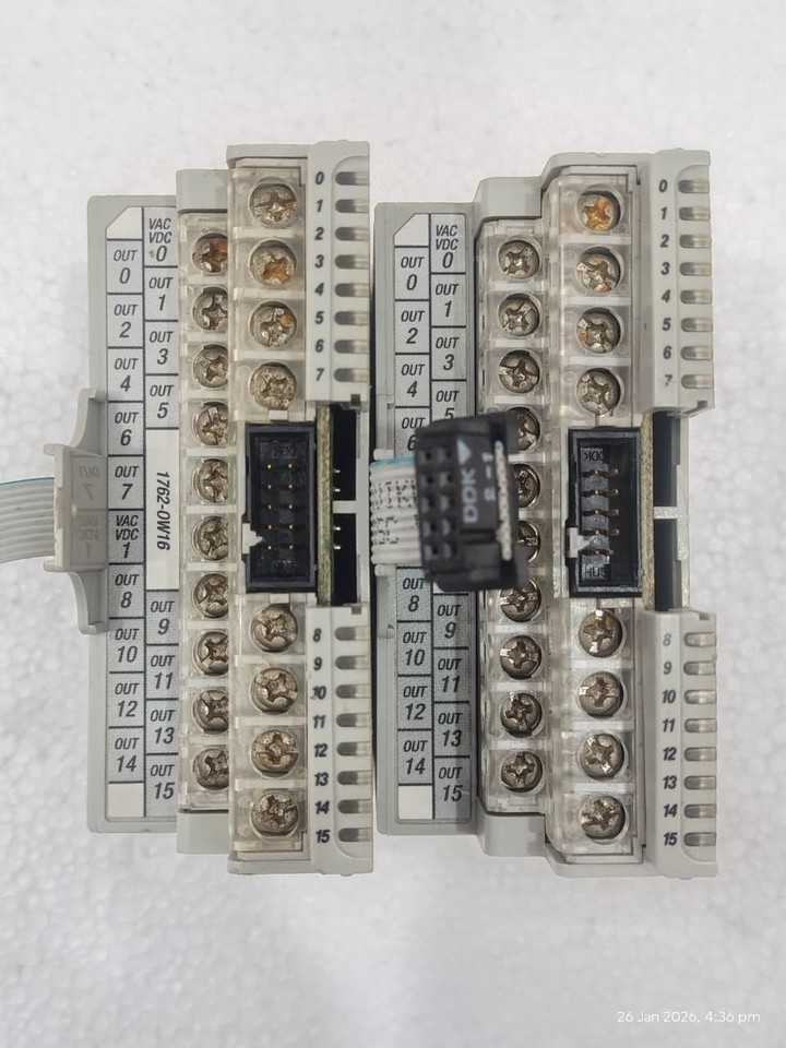 Allen Bradley 1762-OW16 Micrologix Relay Output Module Ser B Rev B Sell ...