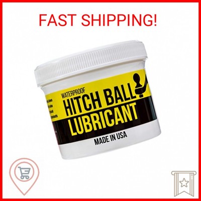 Trailer Hitch Ball Lubricant - Grease for Tow Hitch Mounts - Waterproof ...