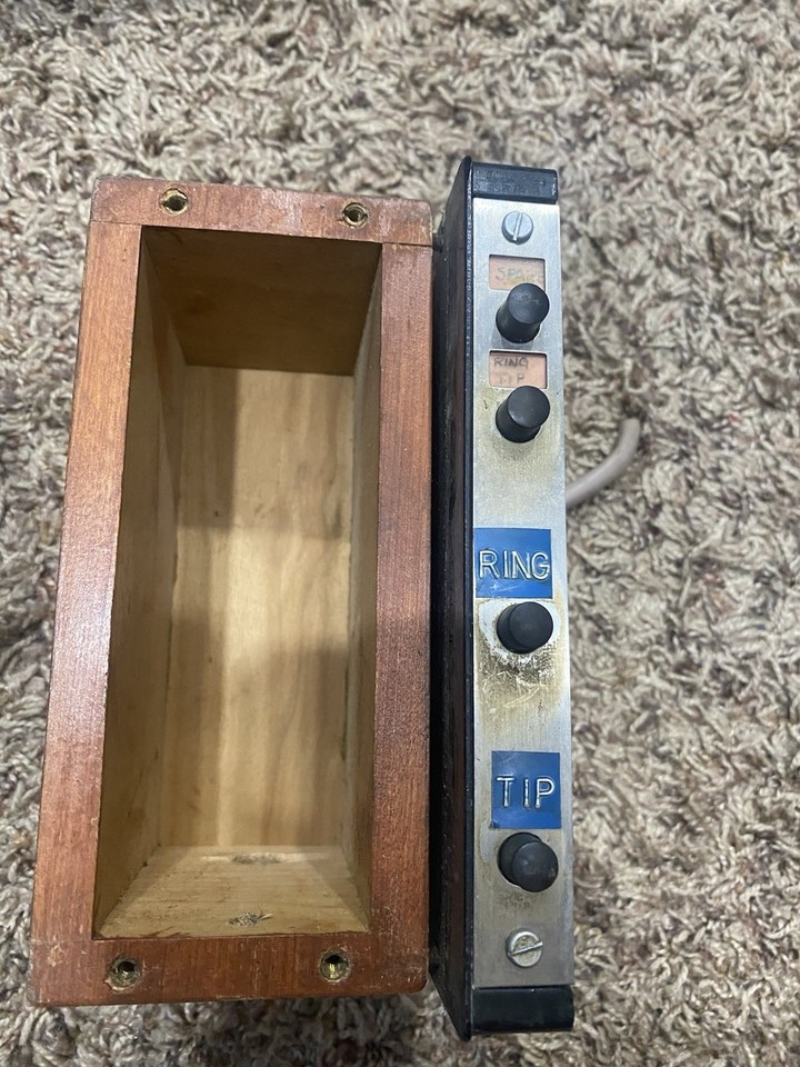 Western Electric Switch Wooden Box System Phone Railroad ED-90470-70 G1 ...