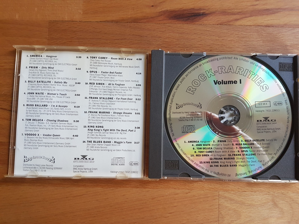 Sampler - Rock-Rarities Volume 1 | Volume 2 | Volume 3 +Hang Loose ...