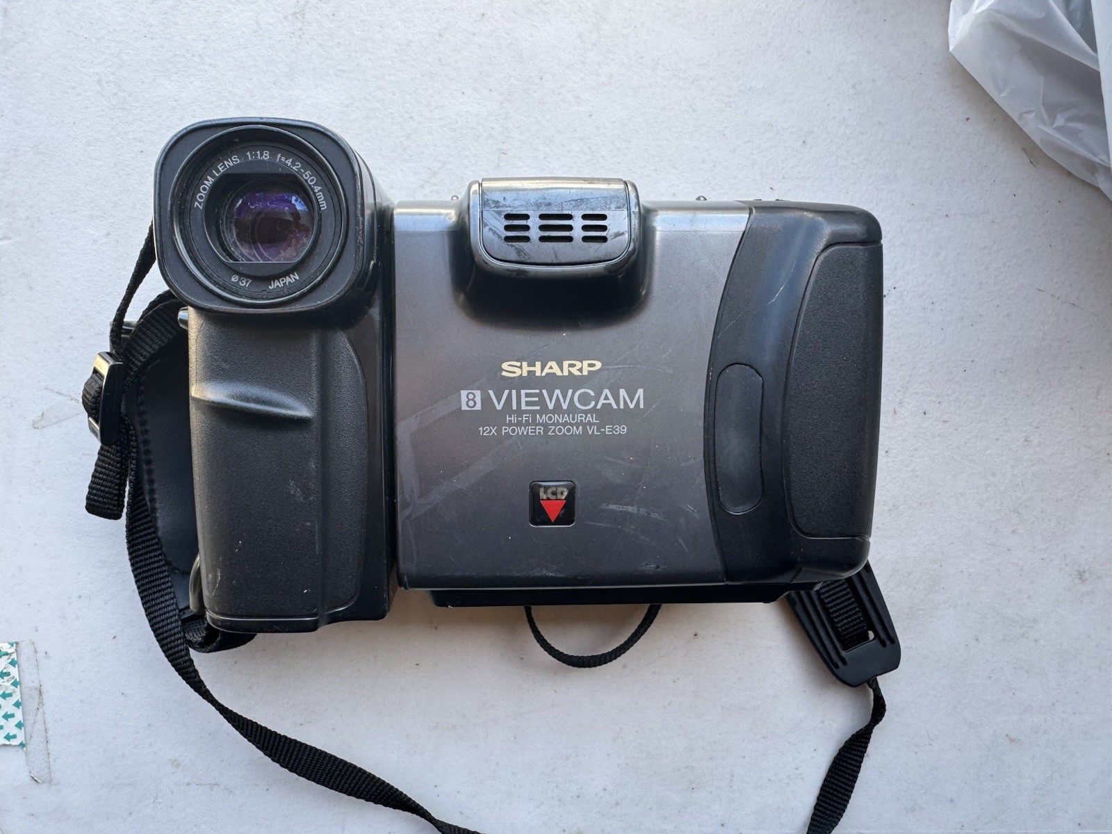 Sharp Viewcam VL-E39U 8mm Video 8 Camcorder VCR Video Play Transfer ...