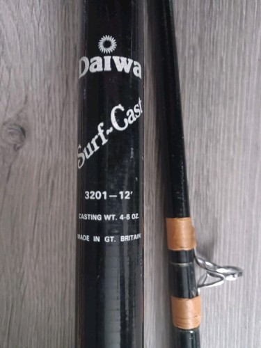 2 Sea rods--Abu Atlantic 484 Zoom Beachcaster + Daiwa Surf-Cast 12 ...