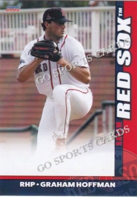 2022 Salem Red Sox Update Graham Hoffman RC Rookie Boston | eBay