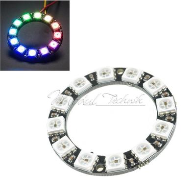 5050 12-Bit RGB LED Ring WS2812 Round Decoration Bulb Perfect For ...
