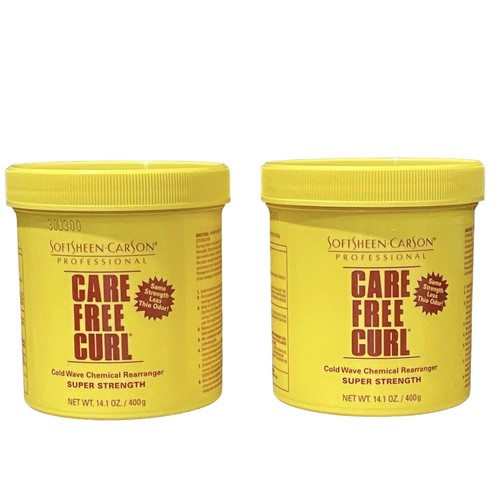 Softsheen Carson Care Free Curl Cold Wave Chemical Rearranger SUPER ...