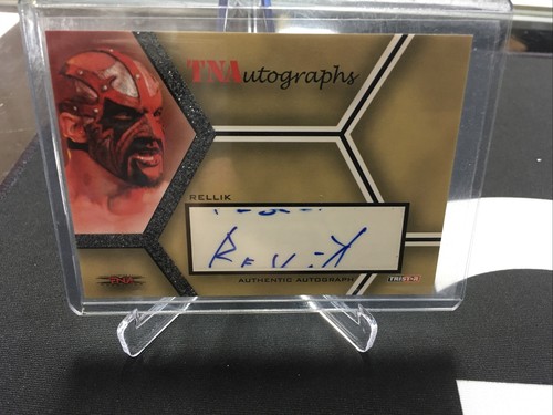 Rellik TNA TriStar Autograph Wrestling Trading Card 2008 TNAutographs ...