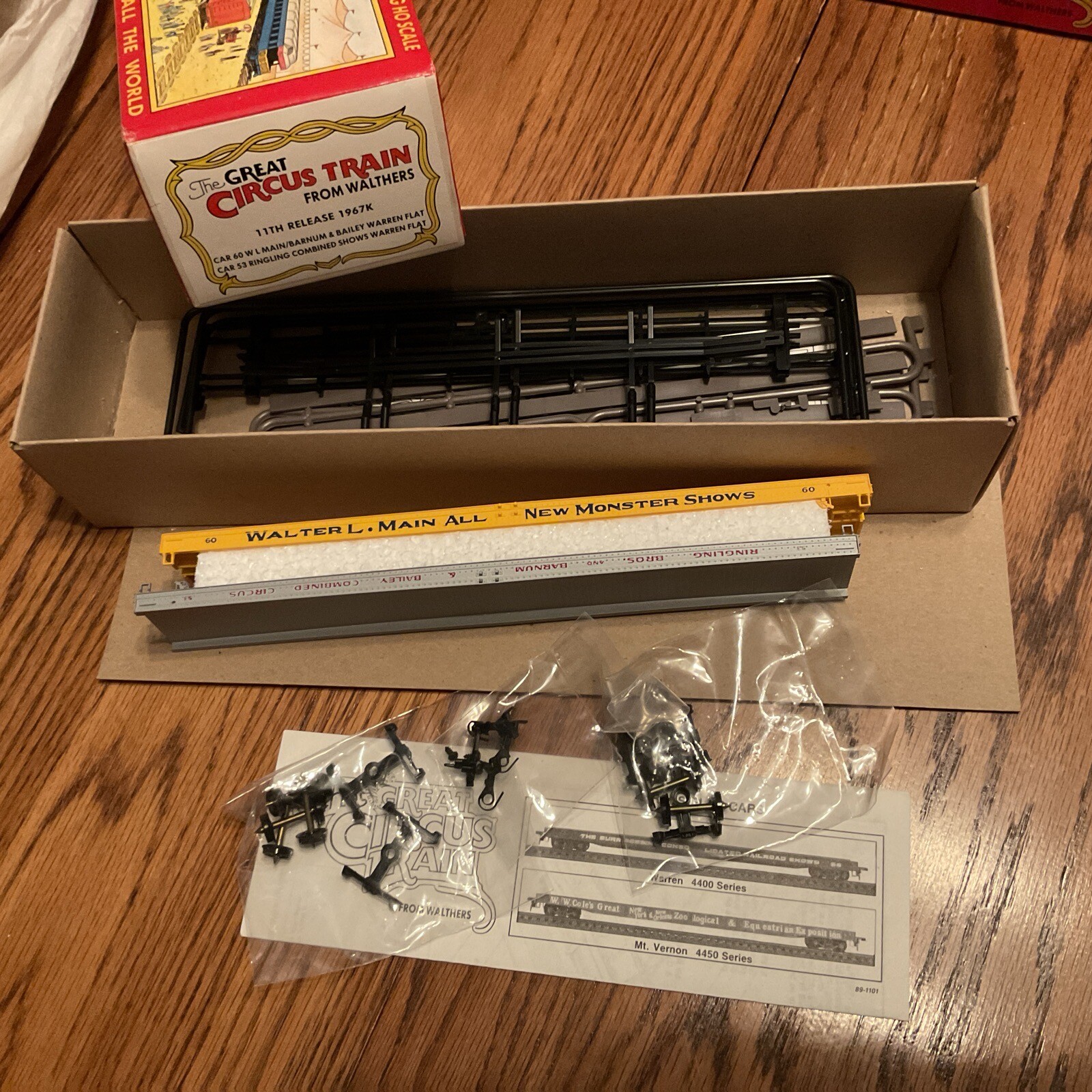 HO Scale Walthers Great Circus Train 1st-12th Release Lot Set | eBay