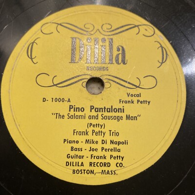 1949 JAZZ Frank Petty Trio 78 rpm DILILA 1000 BIG BEN BOOGIE V+ | eBay