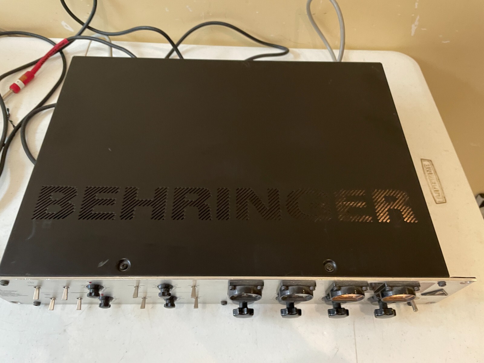 Behringer T1953 Tube Ultragain Mic Pre Valve Stereo Preamp for sale ...
