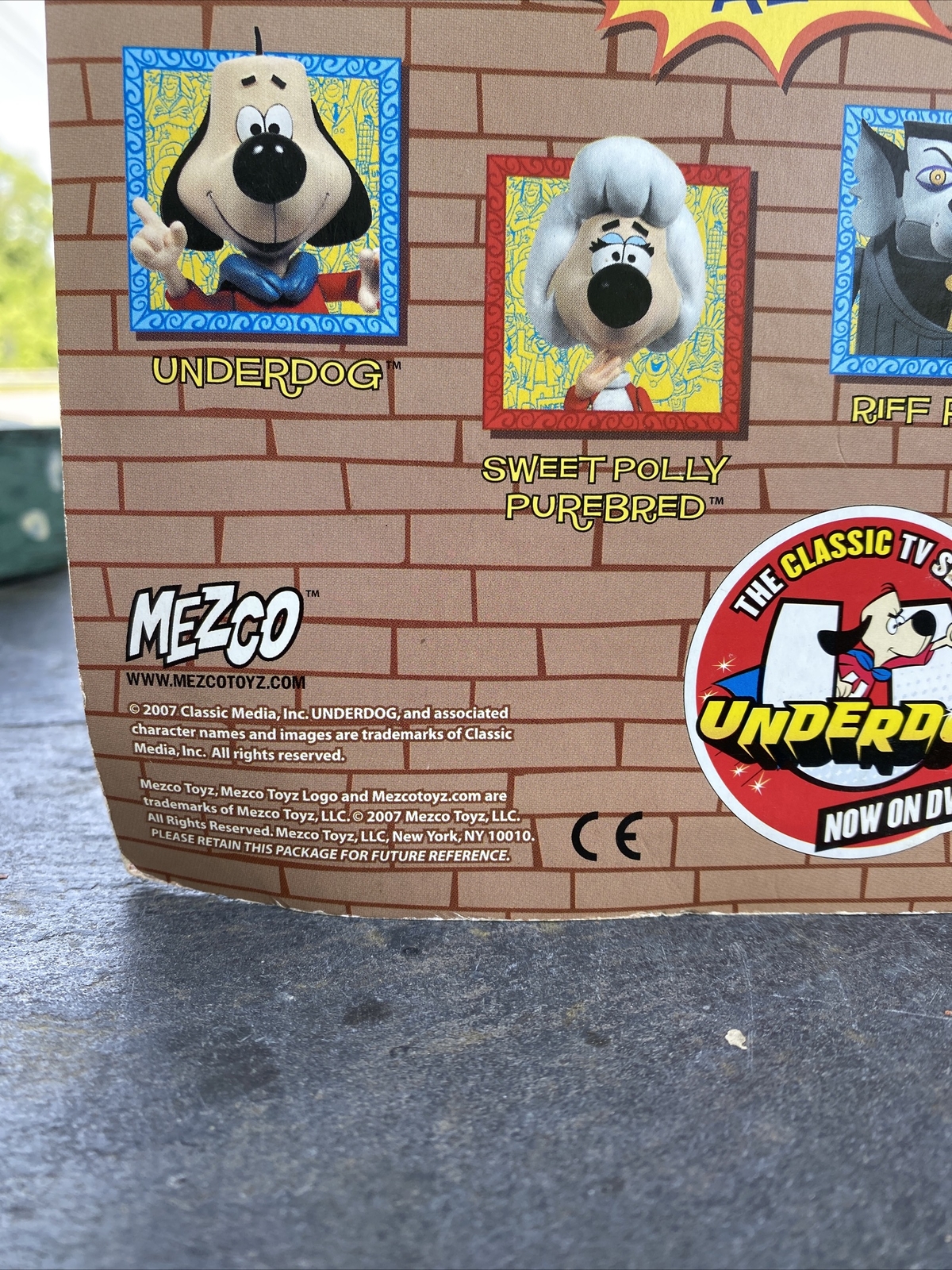 Mezco Underdog Series 1 Riff Raff Action Figure for sale online | eBay